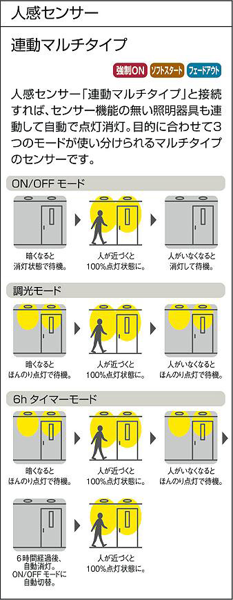 DAIKO 大光電機 人感センサー付ダウンライト DDL-4496AB | 商品紹介 | 照明器具の通信販売・インテリア照明の通販【ライトスタイル】