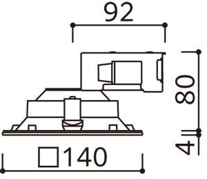ODELIC オーデリック ダウンライト OD261189R | 商品紹介 | 照明器具の通信販売・インテリア照明の通販【ライトスタイル】